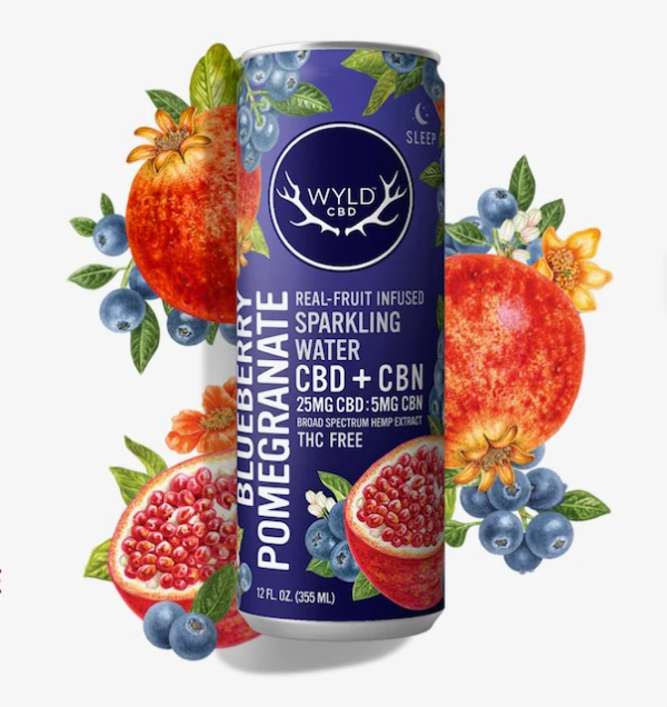 WYLD CBD | Broad Spectrum Beverage CBD+CBN | Magic City Organics